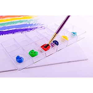 Mont Marte Art Brush Washer for Art, 2 Water Tanks,1 Mixing Palette, 1 Foam Sponge