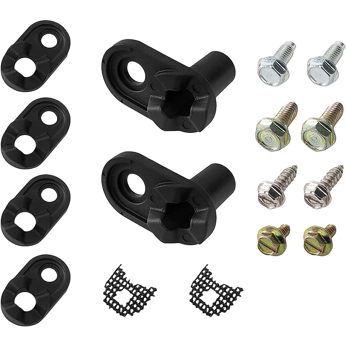 4318165 Refrigerator Door Closer Cam Kit Compatible with Top Brands Replaces with 2155313, 2182132, 2867, 4211257, 4318165VP, 978800, 986758, AP3103517, PS358690, EA358690 4-Pack