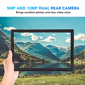 ciciglow Android Tablet 10.1 Inch, 1280x800 HD Android 8.1 Tablet, 4G Calling Tablet with 128GB Expand, Front 5MP Rear 13MP, 2GB RAM 32GB ROM, WiFi, Bluetooth, 5000mAh Battery (Blue)