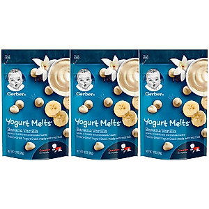 Gerber Snacks for Baby Yogurt Melts (Banana Vanilla)