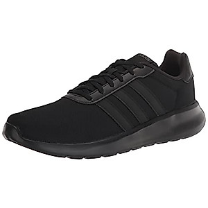 adidas Men's Lite Racer 3.0 Running Shoe, Core Black/Core Black/Gre, 11.5