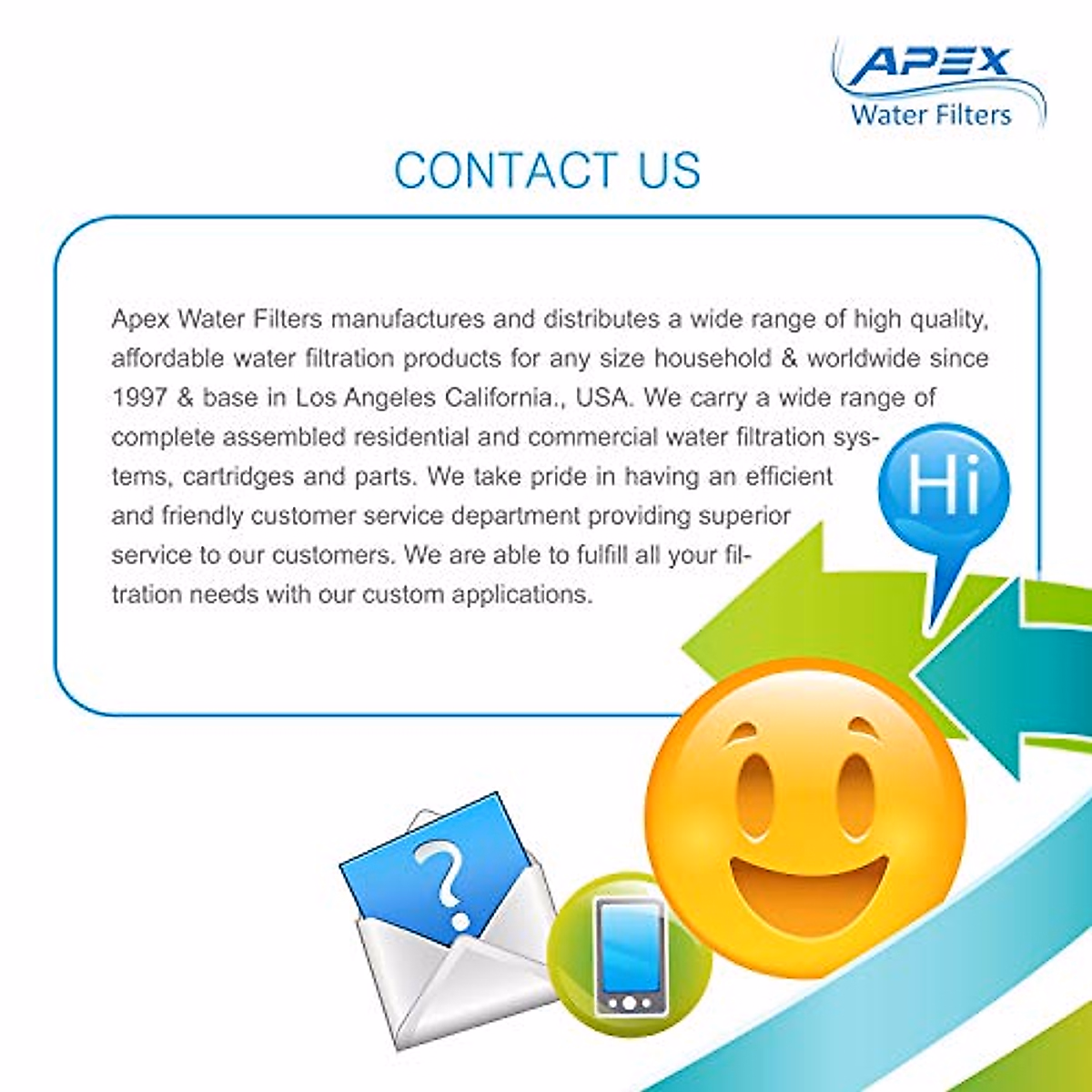 Apex MR-5050 5-Stage Reverse Osmosis Water Filtration System - Super Advanced Water Purification System - Provide Safe Healthy Contamination-free Purified Drinking Water | 50 GPD