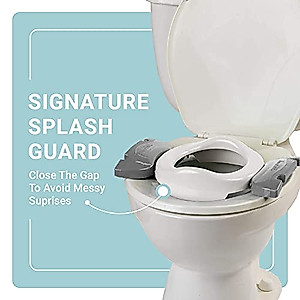 Kalencom Potette Plus 2-in-1 (Travel Potty) Trainer Seat White/Gray