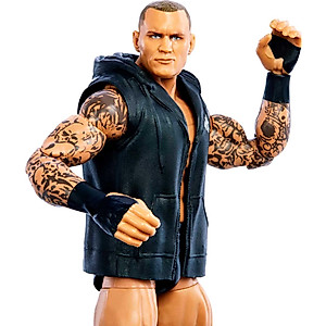 Mattel WWE Elite Collection Top Picks Action Figure & Accessories Set, Randy Orton 6-inch Collectible with Articulation & Interchangeable Parts
