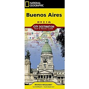 Buenos Aires Map (National Geographic Destination City Map)