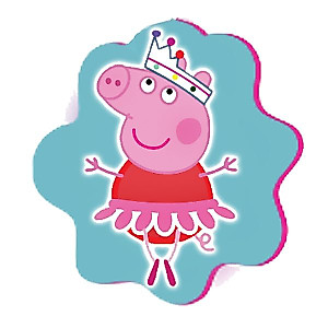 Little Miss Pink Pig Temporary Tattoos - 45pk - Kids Party Favors - Pinata Stuffers