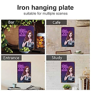 IEITB How to Break Up with Your Douchebag Tin logo retro poster restaurant wall decoration home door garden store bar coffee shop club logo gift 12 X 8 inches