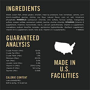 Purina Pro Plan Gravy Wet Cat Food, Complete Essentials Seafood Stew Entree in Sauce - (24) 3 oz. Pull-Top Cans