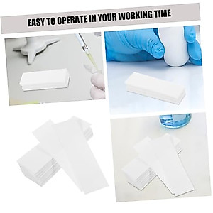 CANIGHT 200pcs Absorbent Paper Experiment Paper Strip Experiments Paper Experiment Papers Remover Paper Science Paper Chromatography Paper for TLC Test Paper Strips Laboratory Paper