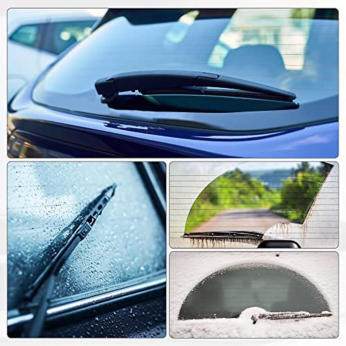 ACROPIX Rear Wiper Arm Nut Cover Cap Fit for Jeep Grand Cherokee - Pack of 1 Black