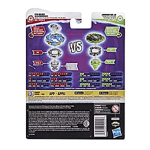 BEYBLADE Burst Surge Speedstorm Evo Helios Blazebringer and Jormuntor J6 Spinning Top Dual Pack - 2 Battling Game Top Toy for Kids Ages 8 and Up