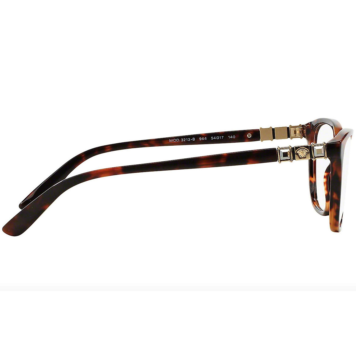 Versace VE3213B - 944 Eyeglass Frame HAVANA w/DEMO LENS Lens 54mm