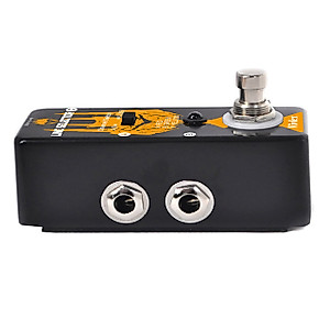 Vivlex ABY Switch Line Selector Selection Channel Pedal Mini AB Box Switcher Electric Guitar Amplifier Footswitch True Bypass