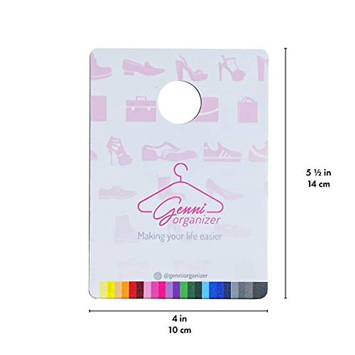 Genni Organizer Clothes Folding Board - Set (White)