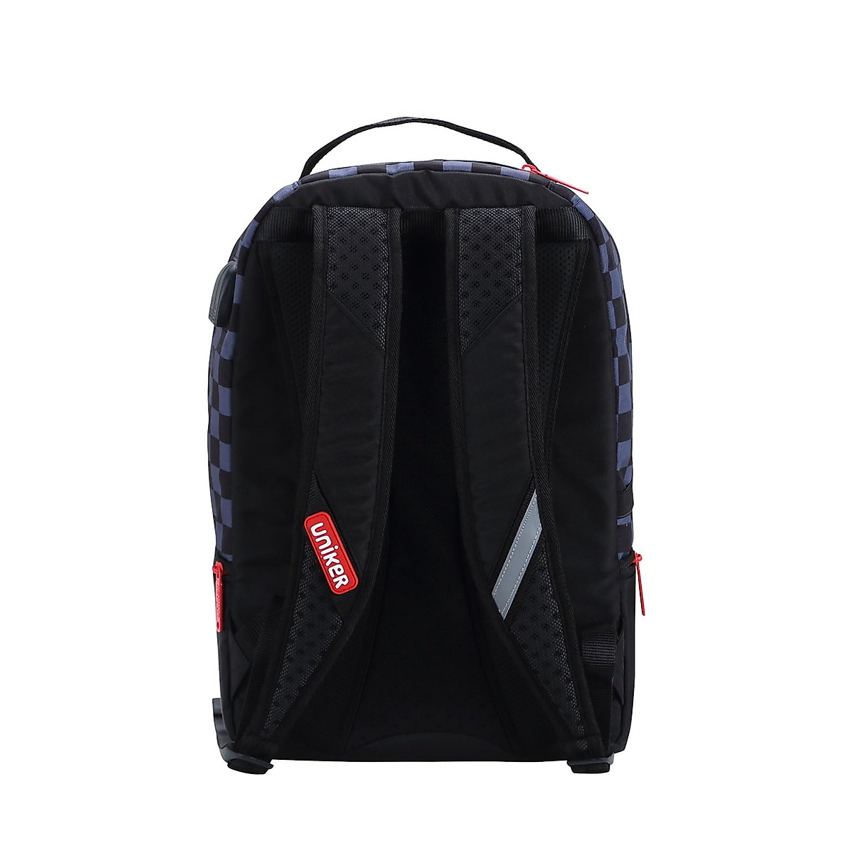 UNIKER Laptop Backpack with USB Port,Graffiti Backpack for Work,Space School Backpack,Designer Laptop Backpack for 15.6 Inch (Black Bear)