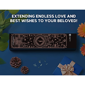 ASETY Men Gifts, Damacus Chef Knife, Gifts for Dad, Birthday Gift from Daughter Son Kids, Full Tang G10 Handle, Christmas, Thanksgiving Best Dad Ever Father Gifts