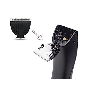 VIKICON TS7800 Electric Groin Hair Trimmer Ceramic Blade Head, Hygienic Trimmer Replacement Clipper Blades, Personal Shaver Replaceable Blade, 1 Pack