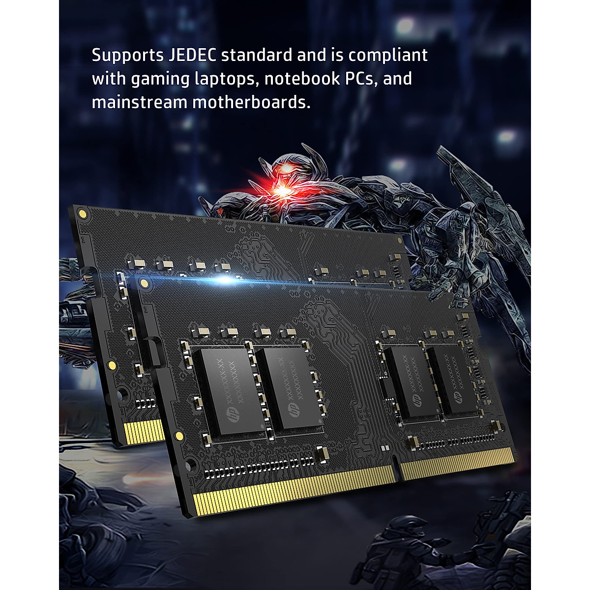 HP S1 RAM 16GB Kit (8GBx2) DDR4 2666MHz CL19 Laptop Memory - 8NN19AA#ABC