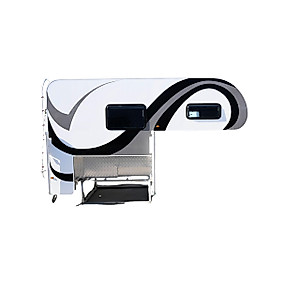 Truck Camper with Bed/Foldable Sofa/Bathroom/Kitchen and Cabinets.