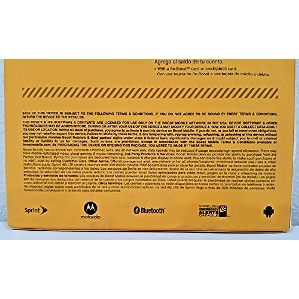 Boost Mobile Motorola Moto e6 16GB Prepaid Smartphone