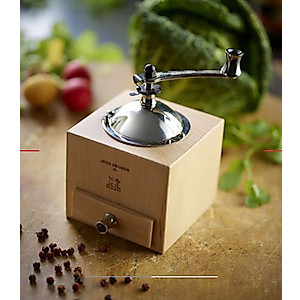 Peugeot Olivier Roellinger 5.25 Inch Pepper Mill, Chocolate