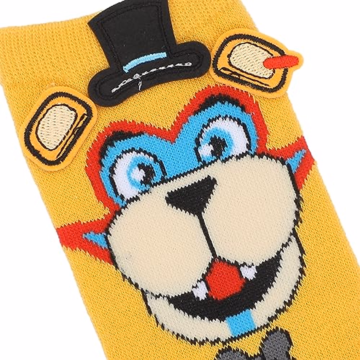 Bioworld Five Nights At Freddy's Freddy Fazbear 2-Pair Youth Crew Socks