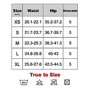 YEOREO Women Seamless Scrunch Workout Shorts High Waisted Intensify Running Gym Yoga Workout Black S