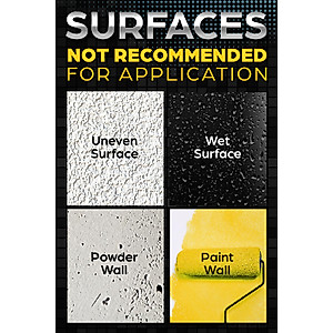 The Good Stuff Nano Double Sided Tape [1" x 10ft] - Reusable Double Sidestick Tape Heavy Duty, Strong Tape Heavy Duty for Mounting to Tiles, Wood, and Glass Walls, Rug and Carpet Tape