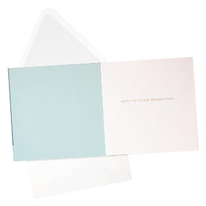 Hallmark Signature Birthday Card (Best Birthday Ever)