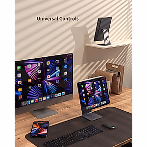 LULULOOK Compatible with Magnatic iPad Stand, Aluminum Tablet Holder Adjustable Desktop Stand Holder