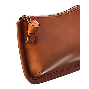 Madewell The Sydney Clutch Bag Burnished Caramel One Size