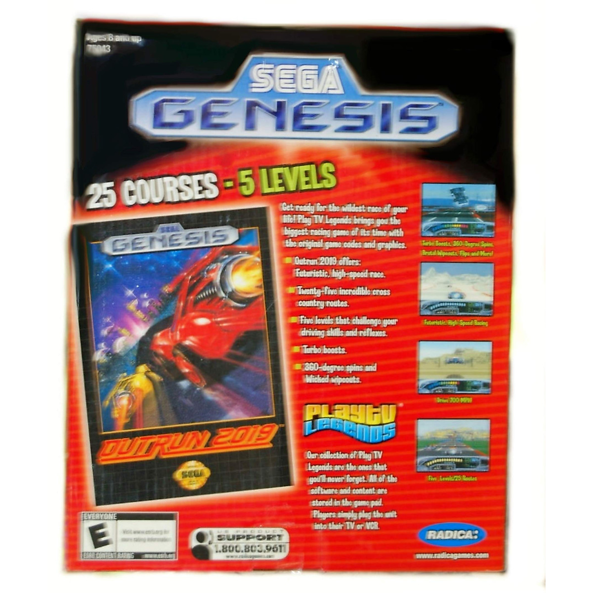 Outrun 2019 - Sega Genesis