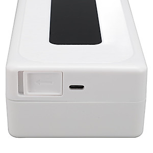 Gavigain Small Printer, Portable Thermal Printer High Resolution Clear Bluetooth Print for Office Car Home Phones Tablets