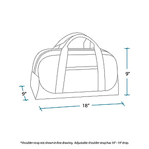 Wildkin Kids Overnighter Duffel Bags for Boys & Girls, Perfect for Early Elementary Sleepovers Duffel Bag for Kids, Carry-On Size & Ideal for School Practice or Overnight Travel Bag (Horses)