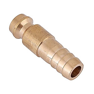 FTVOGUE M8 Quick Connector Set Water Cooled Gas Adapter Quick Hose Connector Fitting for MIG TIG Welder Torch (Red), Welding And Cutting Accessories