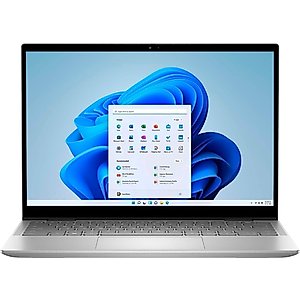 Dell Inspiron i7430 2-in-1 Laptop 2023 14" 1920x1200 IPS Touchscreen 10-Core 13th Intel i7-1355U 16GB LPDDR5 2TB SSD Iris Xe Graphics Thunderbolt 4 Wi-Fi 6E Backlit KB Fingerprint Windows 10 Home