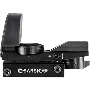 BARSKA AC10632 Red Multi-Reticle Electro Reflex Sight with with Picatinny / Weaver Style Base