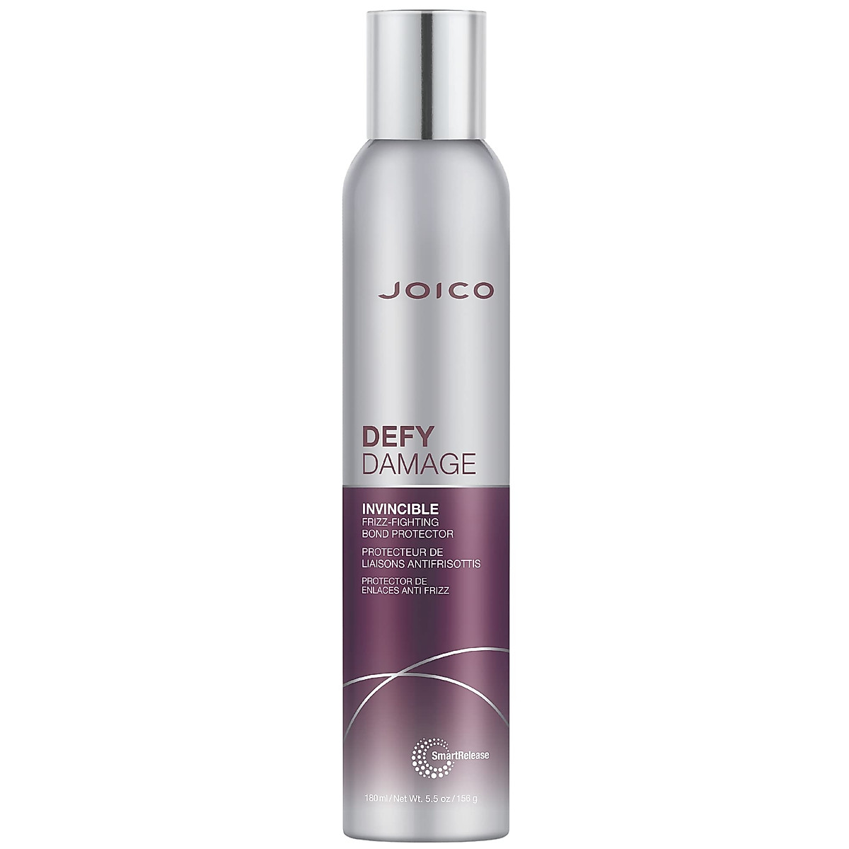 Joico Defy Damage Invincible Frizz-Fighting Bond Protector | 24 Hour Frizz Protection | Thermal Heat & Humidity Protection | Boost Shine | Reduce Breakage | Leave-In Spray | 180mL