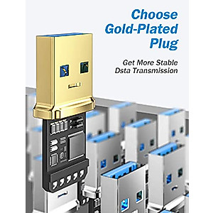 HNDJTY USB Extension Cable 3.3FT,USB Extender,USB 3.0 Extension Cable, Male to Female Cord High Data Transfer Compatible with Webcam,USB Keyboard,Flash Drive,Hard Drive,Printer, Oculus VR, Xbox