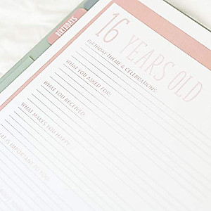 Each New Step Childhood Memory Book (Rose Pink)