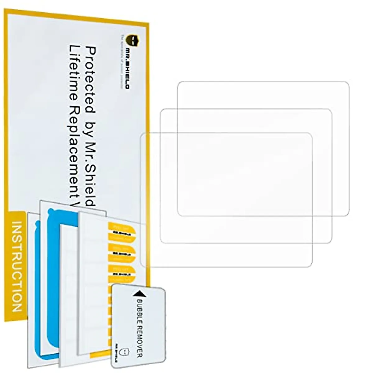 Mr.Shield [3-Pack] Screen Protector For Powkiddy RGB20S Handheld Arcade Game Console Premium Clear Screen Protector