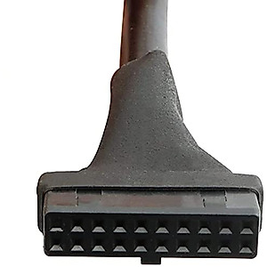 Longdex 2PCS USB 3.0 20 Pin Female to USB 2.0 9-Pin Male Motherboard Adapter Converter Cable