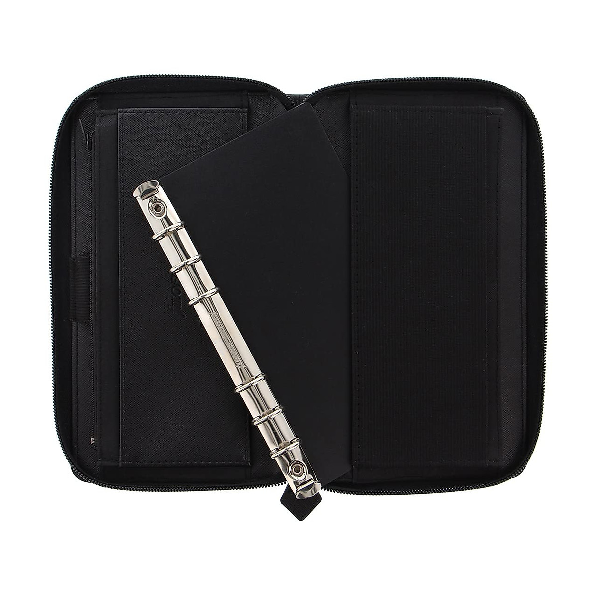 Filofax Saffiano Zippered Diary Black