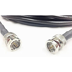 35 Foot BNC to BNC RG58 50 Ohm WiFi Cable by Custom Cable Connection