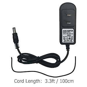 EIKS AC/DC Wall Adapter Replacement Power Supply - 7.5V 1A - Tip:5.5 x 2.5mm / 5.5 x 2.1mm with Positive Center