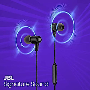 JBL Live 25BT Wireless Bluetooth Headphones with 3-Button Remote & Microphone for Hands Free Calling (Black)