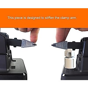 GEOCCI Adjustable Height Clamp Arm Brace for Work Sharp Precision Adjust Knife Sharpener（White）