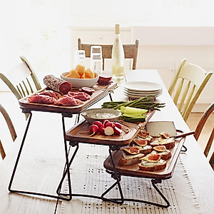 3 Tier Cupcake Stand, Dessert Table Display Set, Serving Platter, Charcuterie Board, 3 Tier Serving Tray, Dessert Stands, Cupcake Stand for 24 Cupcakes, US-Based Small Business