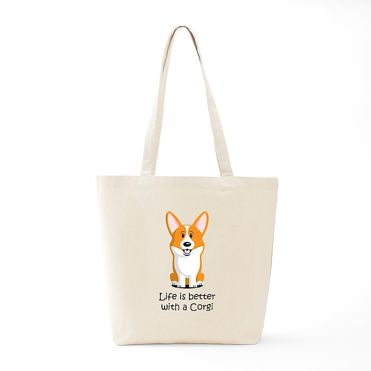 CafePress Pembroke Welsh Corgi Tote Bag Canvas Tote Shopping Bag