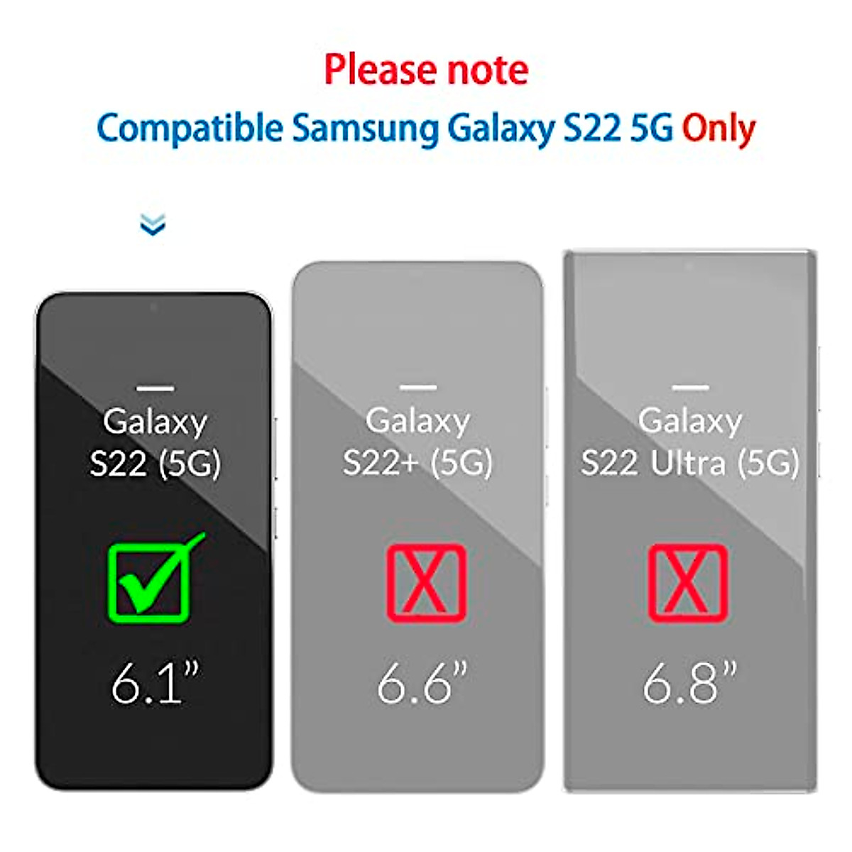 Case for Samsung Galaxy S22 5G,Bisbkrar Phone Case [Military Grade] 3 in 1 Shockproof Rugged Protective, Heavy Duty Bumper Cover for Galaxy S22 5G(Black(with Belt Clip)) (Black)